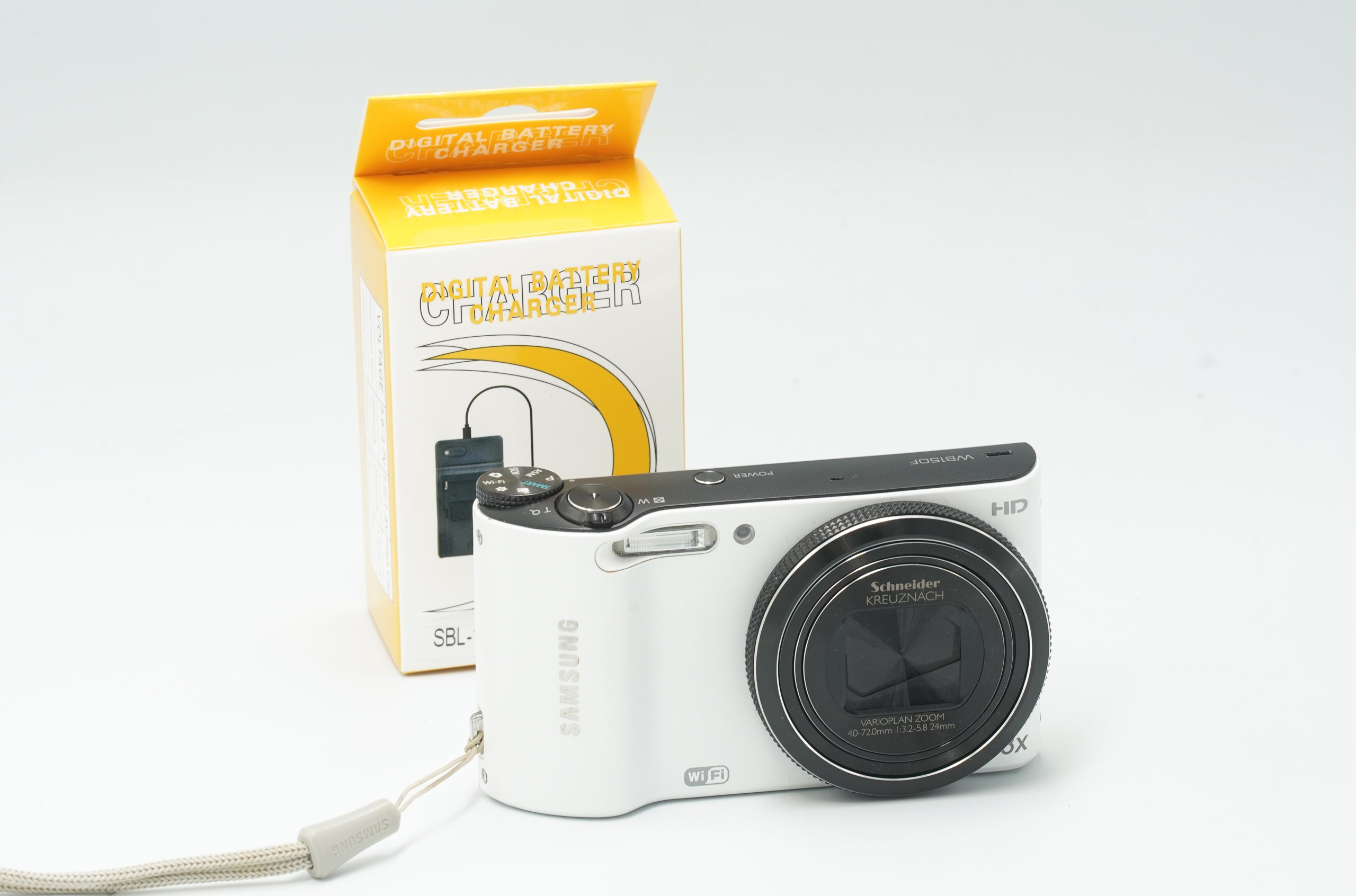 SAMSUNG WB150F - 14 MP WIFI DIGITAL superzoom camera, white – UAE ...